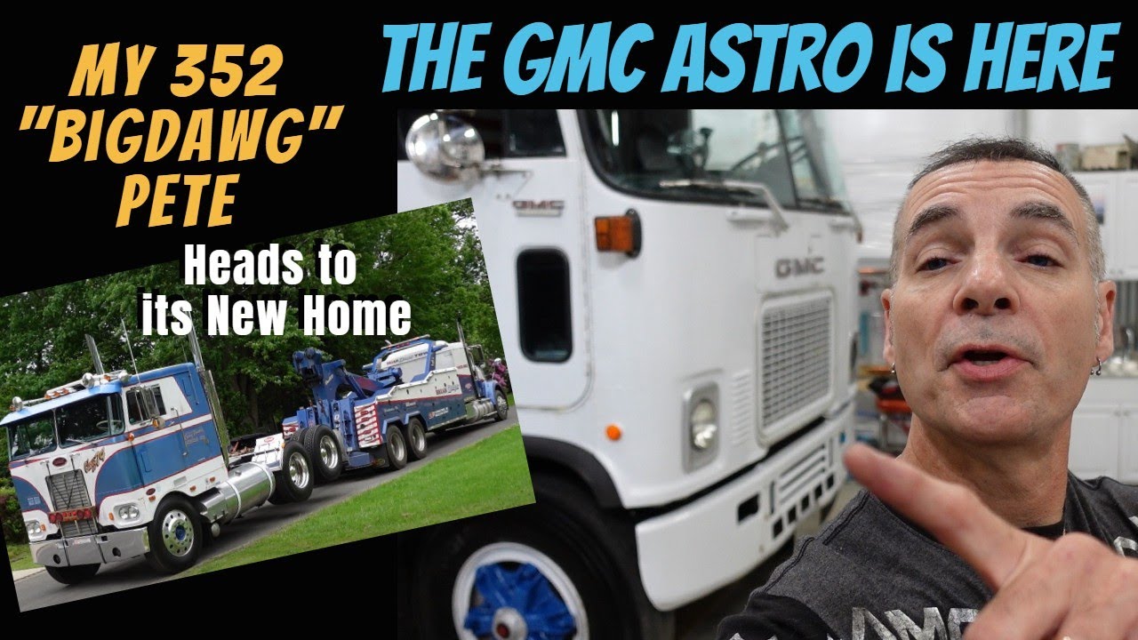 Peterbilt 352 Cabover Leaves; GMC Astro Arrives-Detroit Diesel 8V-92 ...
