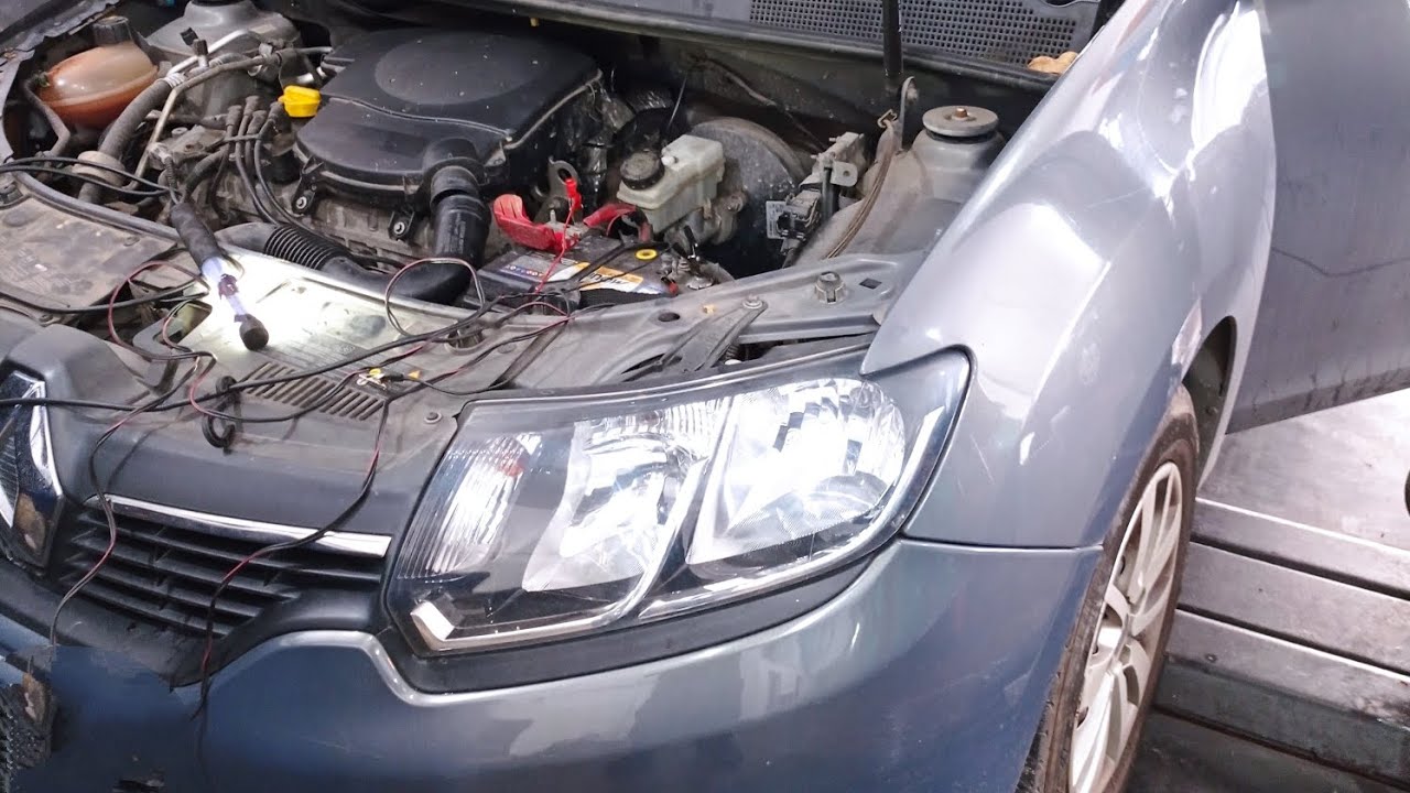 Defeito sensor map como testar Renault - YouTube