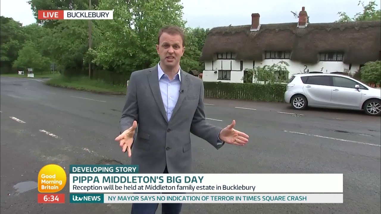 Pippa Middleton's Big Day | Good Morning Britain - YouTube