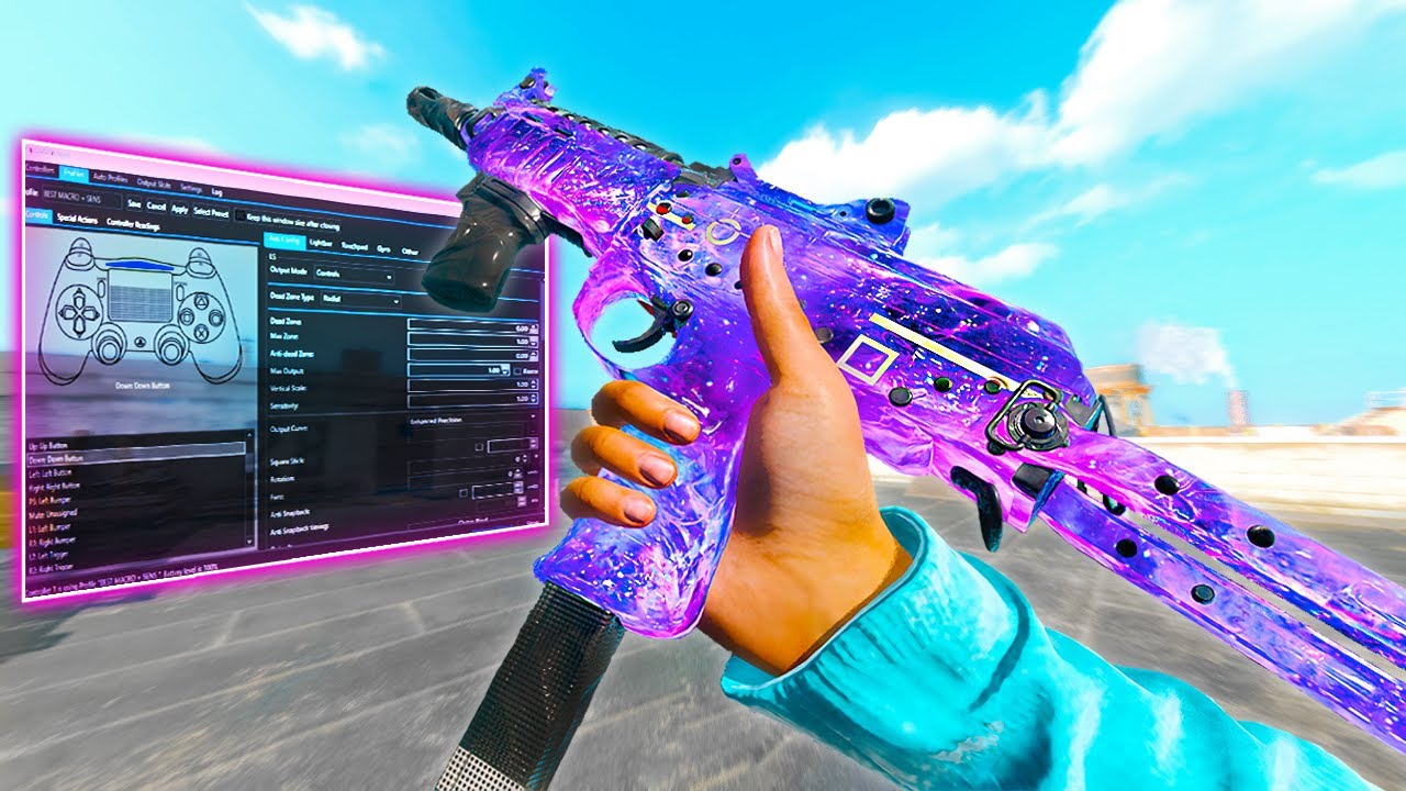 New BEST DS4 Settings For BO6 Warzone 👑😍 (YY Macro & Movement) - YouTube