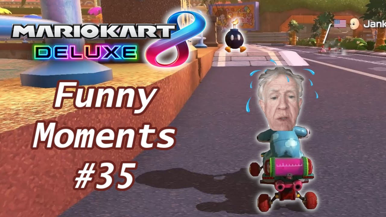 Mario Kart 8 Deluxe - Funny Moments Montage #35 - YouTube