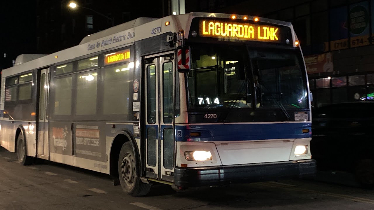 MTA Bus Company: (Retired) Orion VII NG #4270 on the Q70 - YouTube
