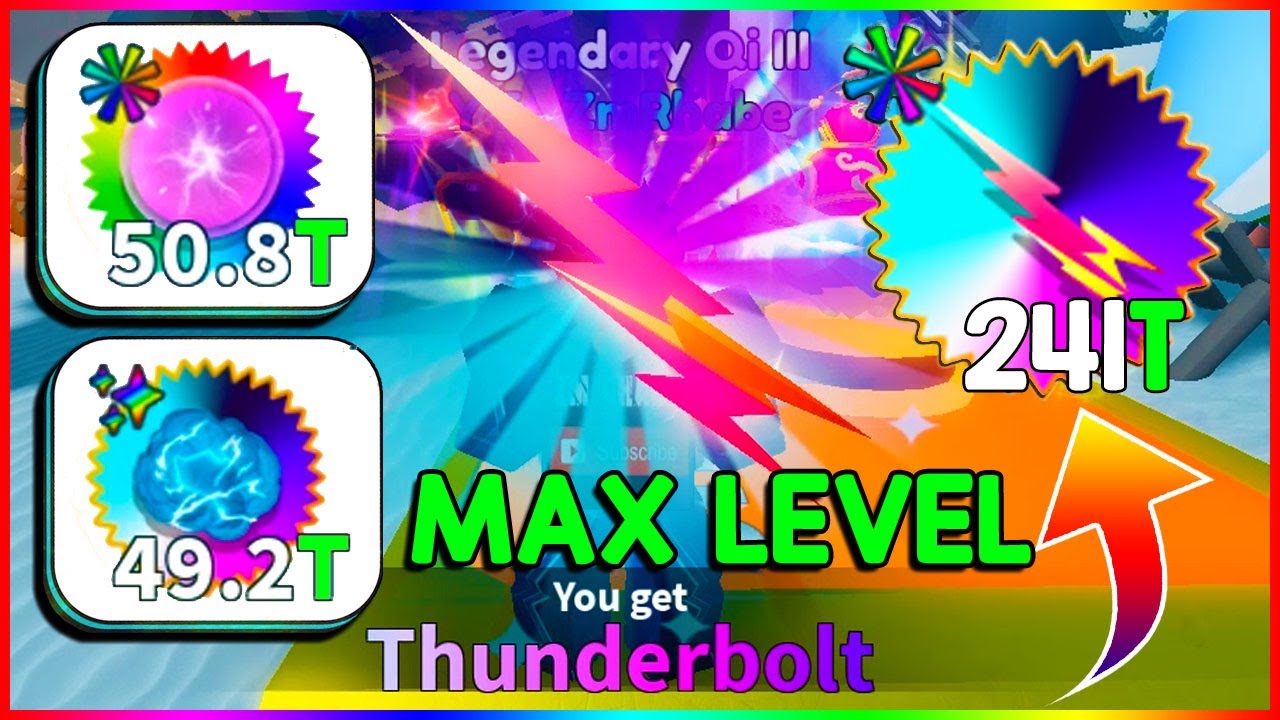 Max Level Thunderbolt EXOTIC | Magic Orb SHINY++ & Thunder Energy ...