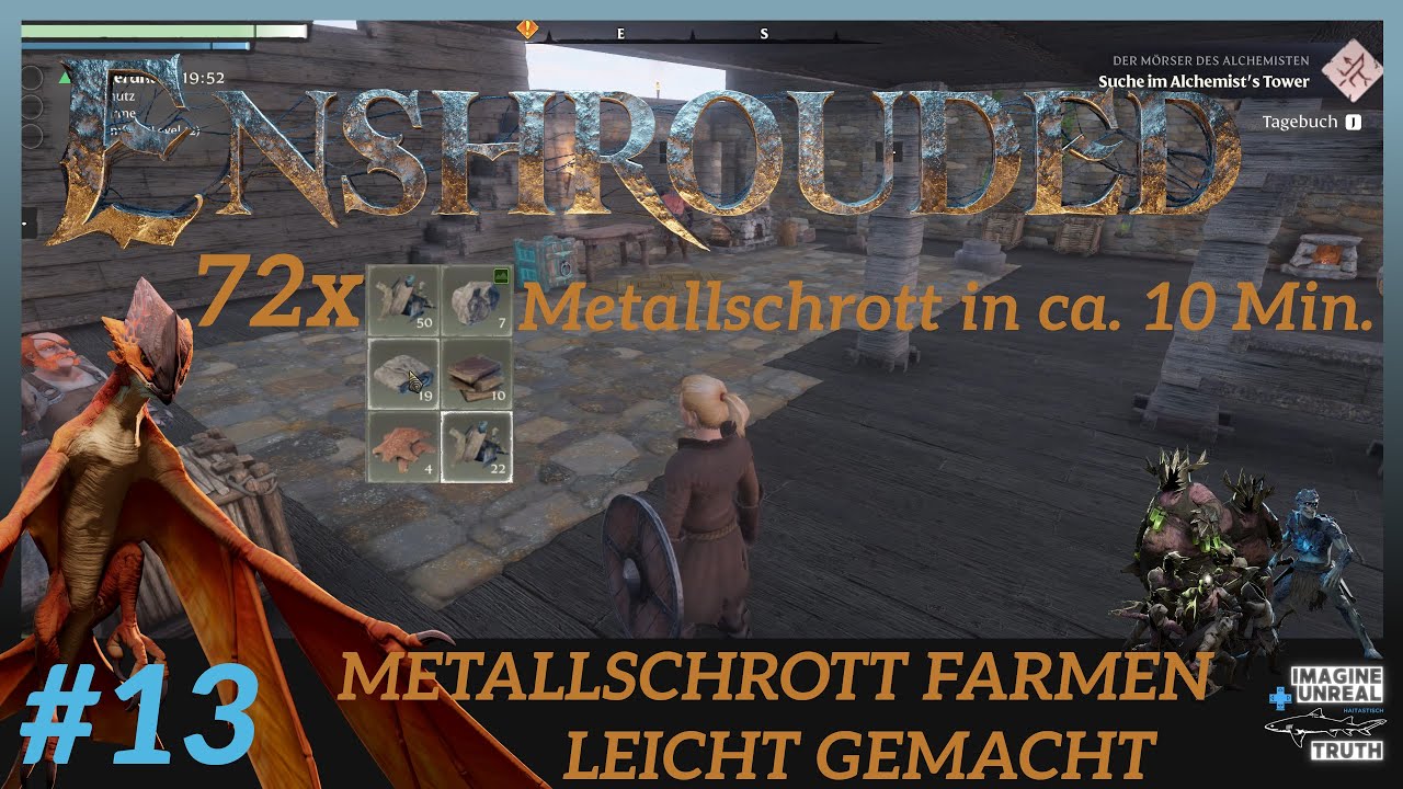Enshrouded | deutsch | 😶‍🌫️ #13 - Metallschrott farmen leicht gemacht ...
