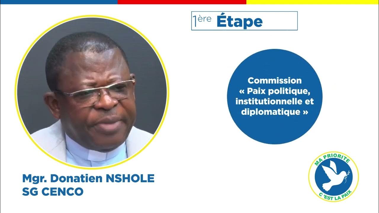 CENCO-ECC : COMPRENDRE LE PACTE SOCIAL POUR LA PAIX ET LE BIEN-VIVRE ENSEMBLE EN R.D.C - YouTube
