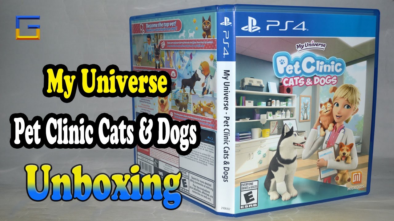 My Universe Pet Clinic Cats & Dogs PS4 Unboxing & Overview - YouTube