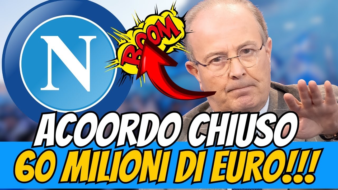 È UFFICIALE! HA FIRMATO CON IL NAPOLI! HA SORPRESO TUTTI! ultime notizie napoli - YouTube