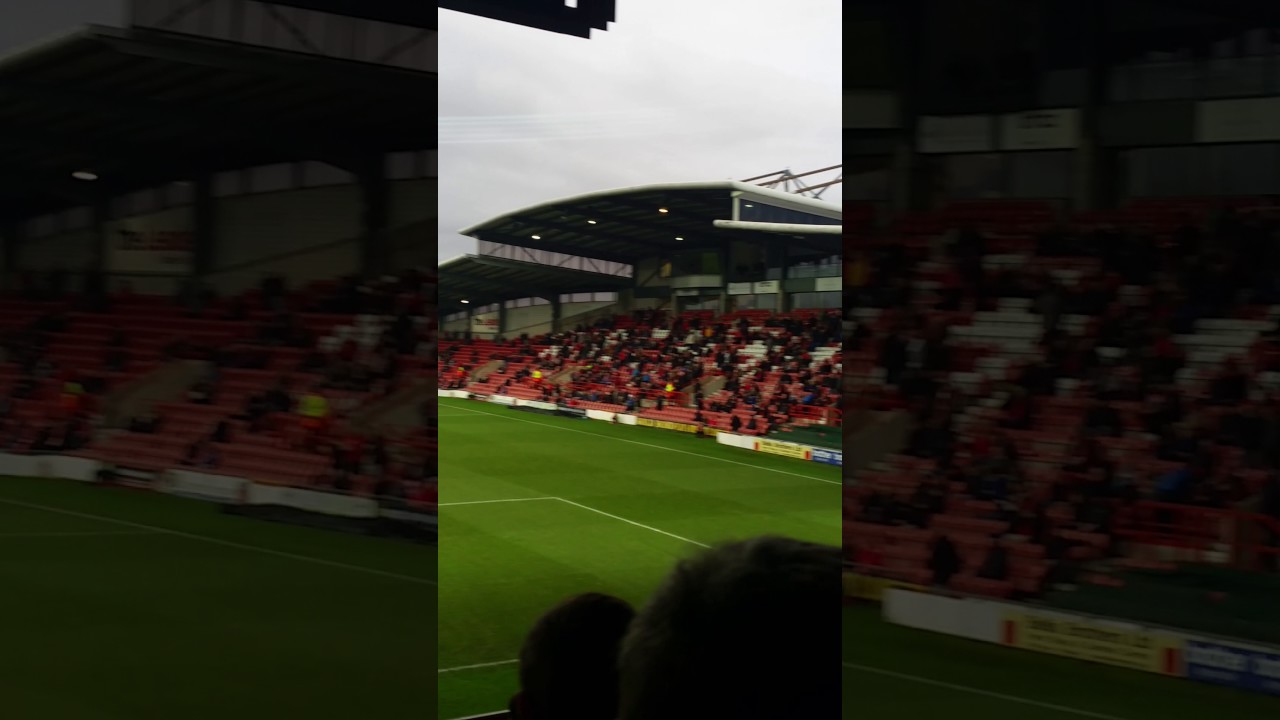 Wrexham v Tranmere FA Trophy - We've Got More Fans Than You! - YouTube