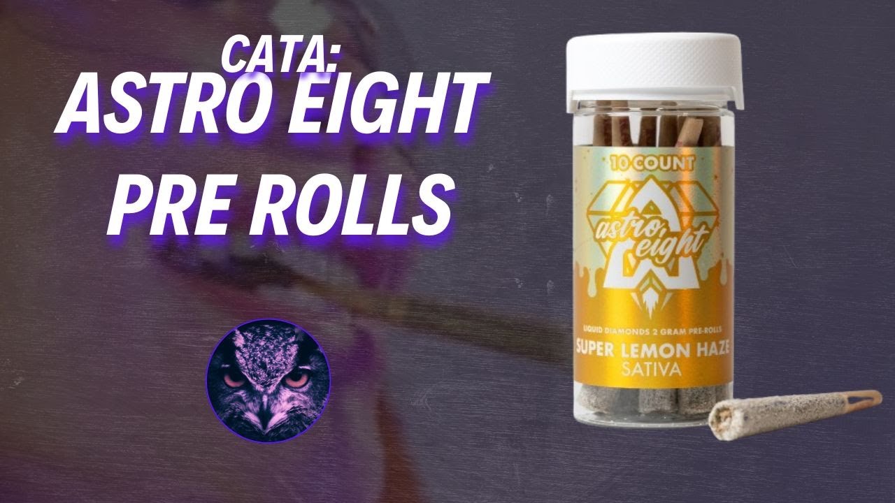 ASTRO EIGHT SUPER LEMON HAZE PREROLL - YouTube