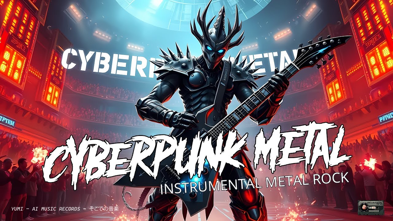 Epic Cyberpunk Metal Power Mix 🔥 Dominate Your Workout [ EPIC Heavy ...