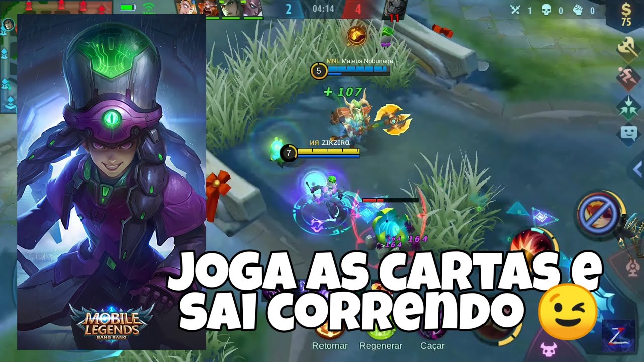 REI DAS CARTAS | MOBILE LEGENDS - YouTube
