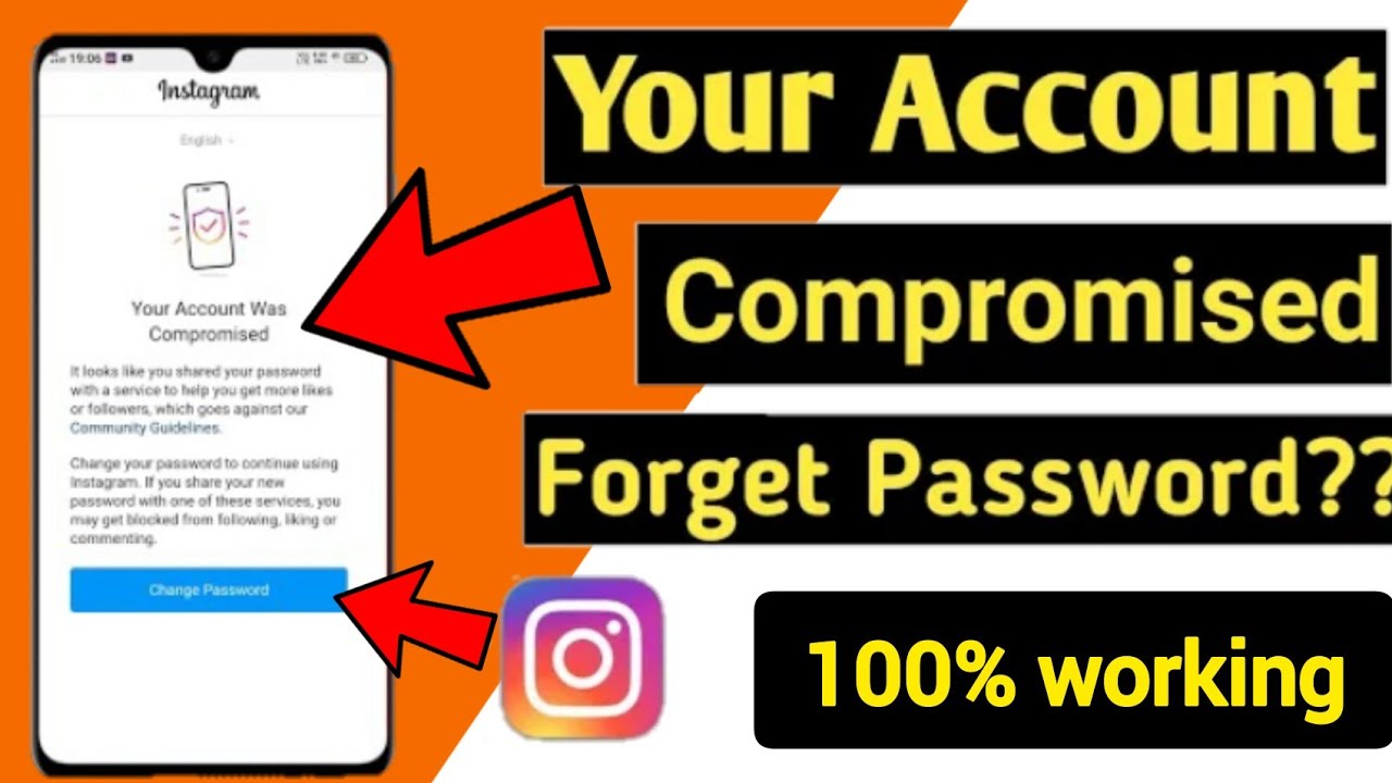 How to solve compromised account // your account was compromised - YouTube