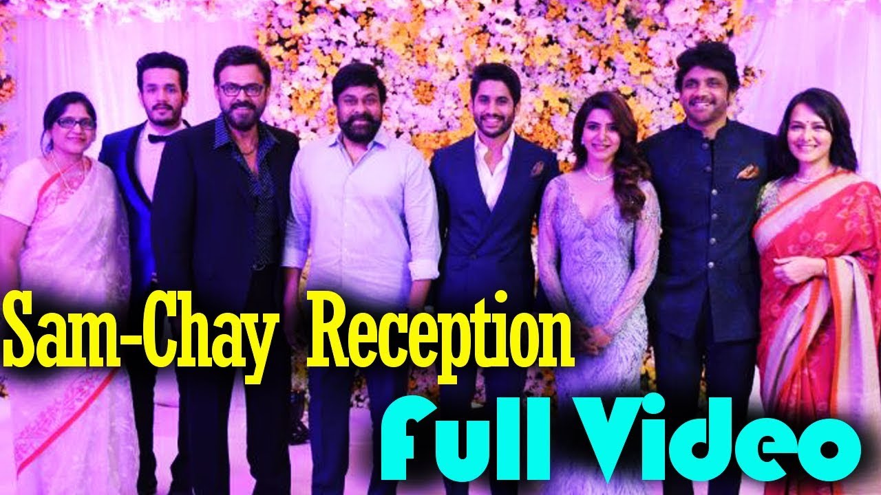 Celebs Attend Samantha Chaitanya Wedding Reception | Sam-Chay Reception ...
