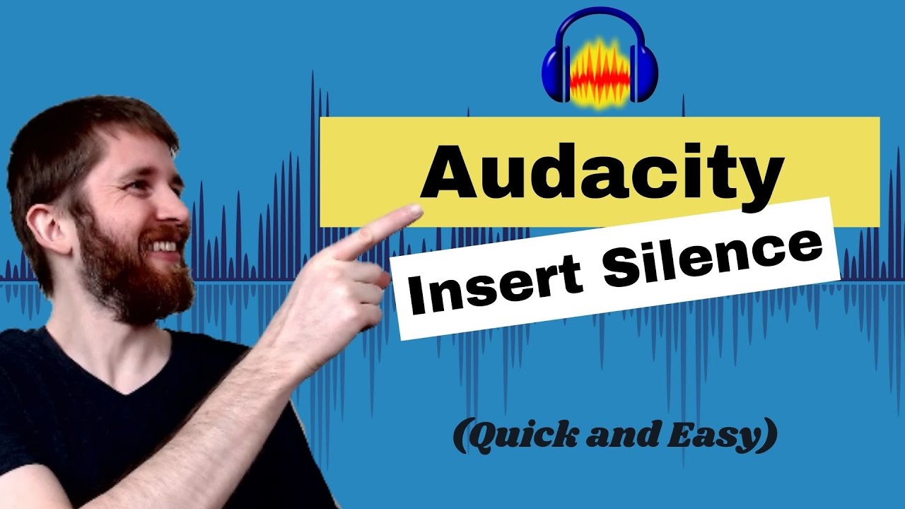 How to ADD SILENCE to Any Audio File Using Audacity, Insert Silence to MP3 or WAV Recording ...
