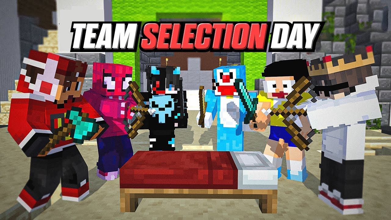 Team Selection Day for Bedwars Event | Minecraft Smp Live | Minecraft ...