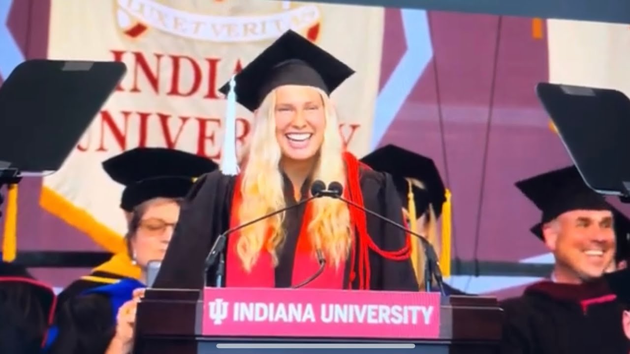 IU 2024 Graduation Commencement - Hannah Pedersen - YouTube