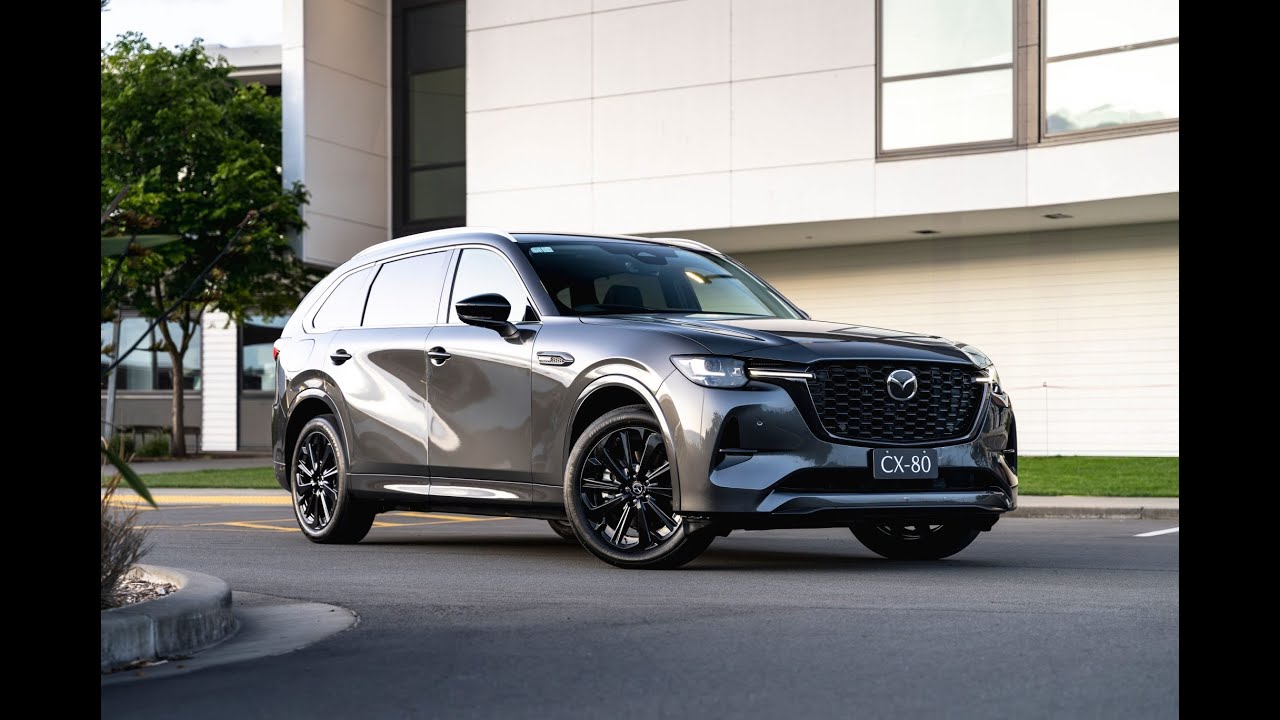 CX-80 / PHEV / HOMURA / MACHINE GREY Blackwells Mazda - YouTube