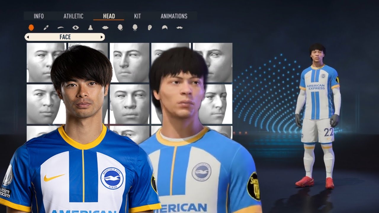 FIFA 23 | How To Create Kaoru Mitoma 🇯🇵 - YouTube