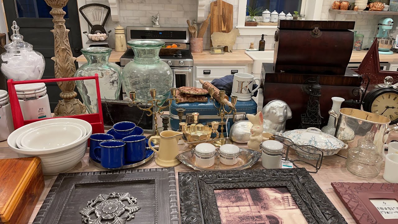 Tons of Great Finds From The Thrift Store - YouTube