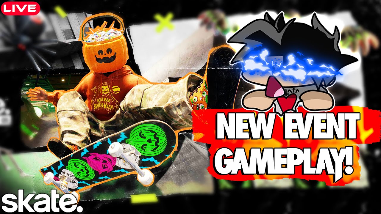 THE SPOOKY EVENT IS HERE! GET IN HERE! |Skate: Skate-O-Ween Livestream ...