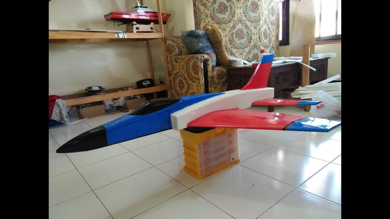 How to build rc plane jet super bandit edf - YouTube