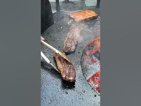 Стейк «Бавет» #говядинабавет #бавет #стейк #мраморнаяговядина - YouTube