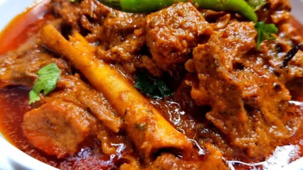Shahi Mutton Masala Recipe // Mutton Masala Recipe with Chapati ...