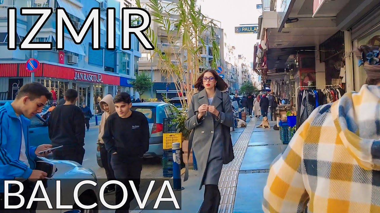 A Walk Through İzmir's Balçova: Street Life & the New Metro Station 🇹🇷 ...