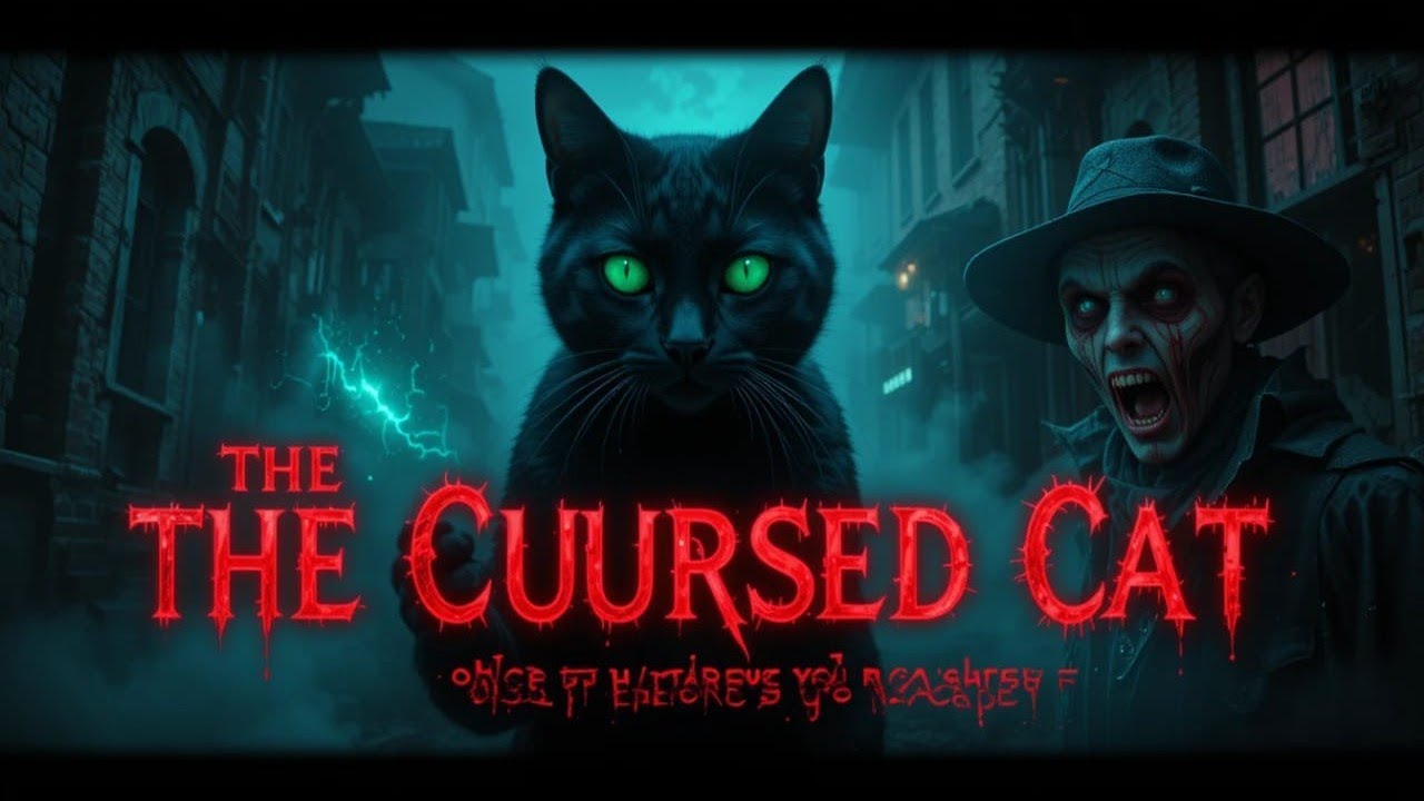 "The Cursed Cat: Once It Chooses You, There's No Escape" #cats # ...