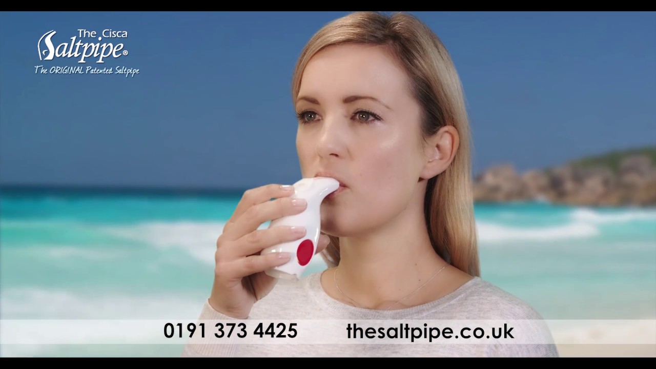 Cisca saltpipe : The best salt pipe inhaler in UK - YouTube