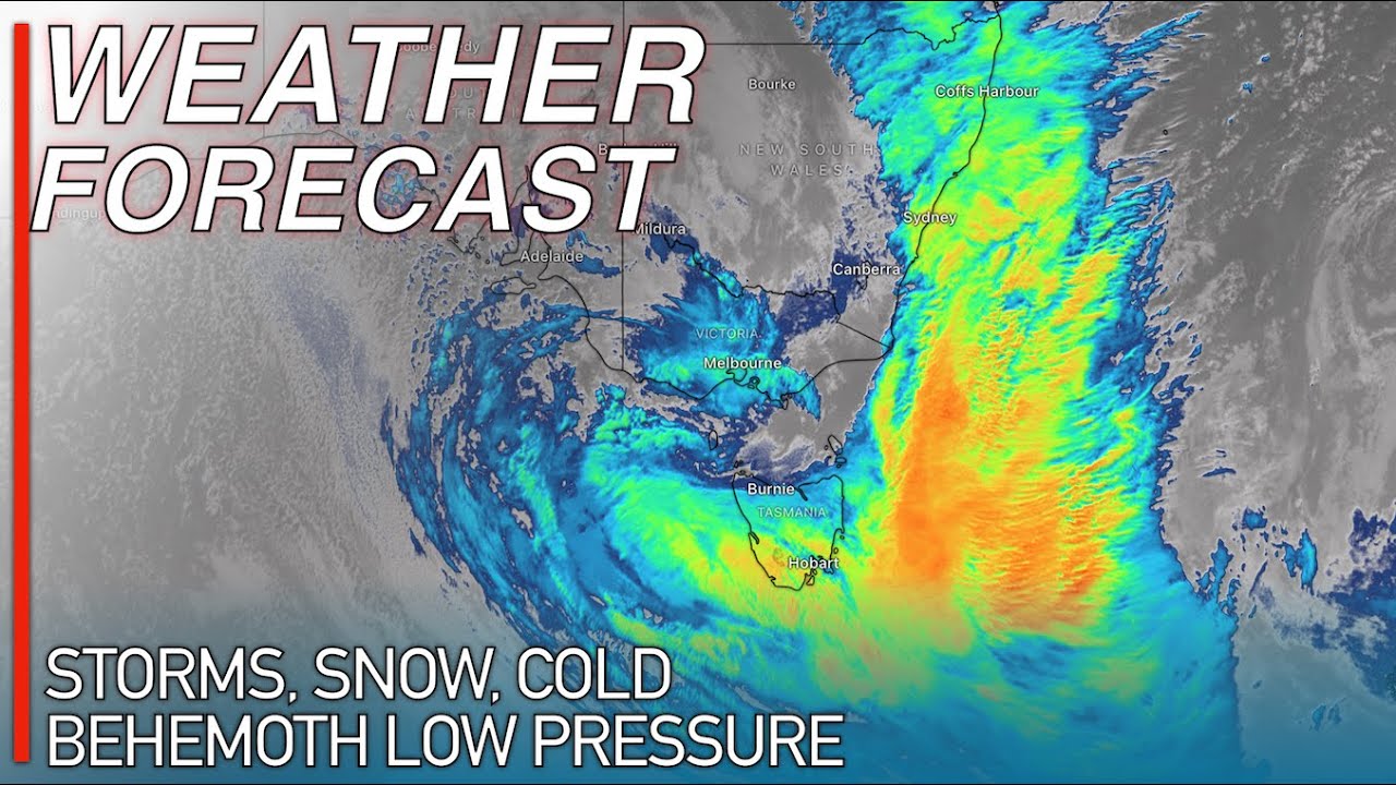 A Monster Extratropical Cyclone Situated over Australia is Forecast to ...