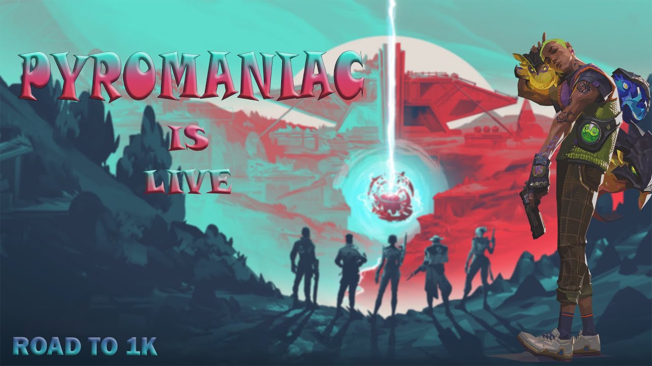 Valorant Live Stream || Pyromaniac is live || Fun gameplay || Road to ...