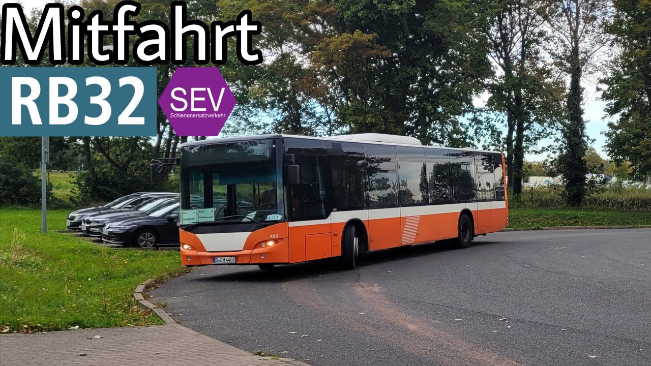 Mitfahrt | Neoplan N4516 Centroliner Evolution | Linie RB32 SEV | S ...