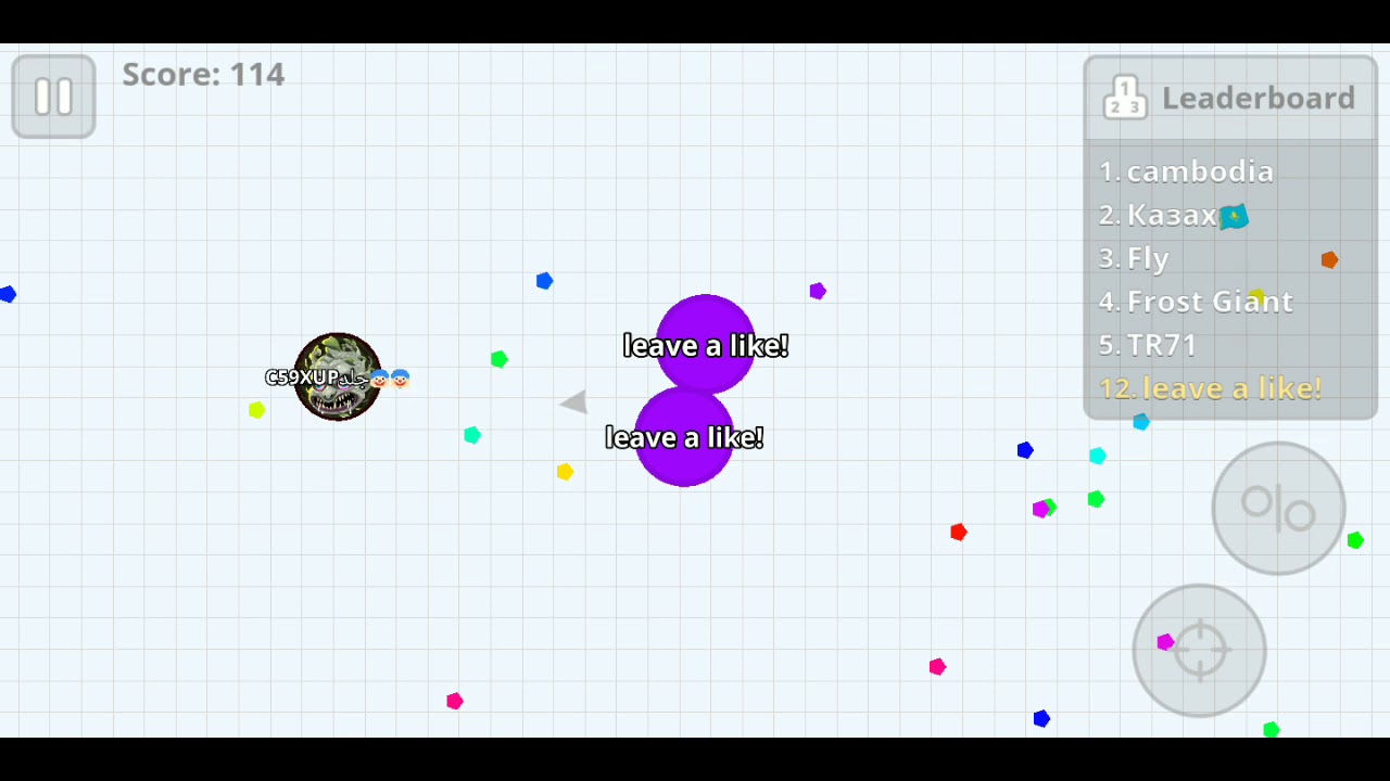 Agar.io game play - YouTube