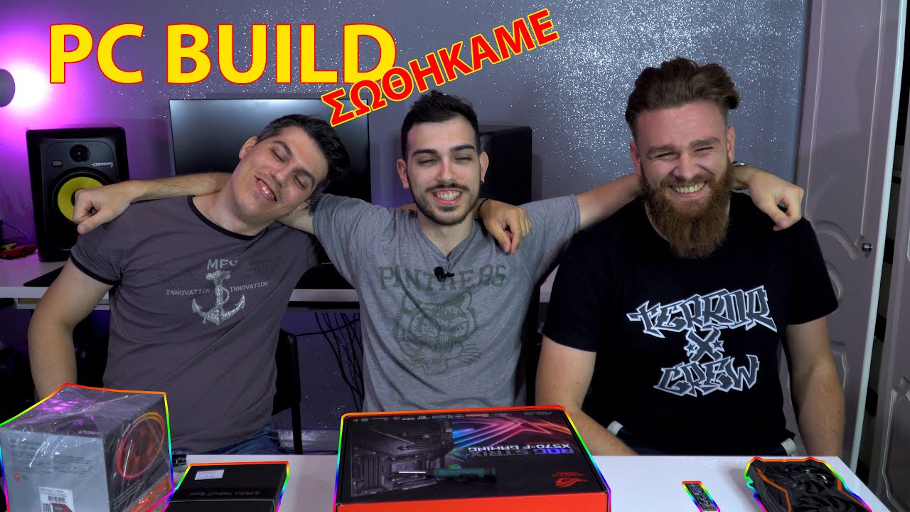 Το Υπέρτατο PC BUILD του Τάσου! (Ευτυχώς Λειτουργεί!) - YouTube
