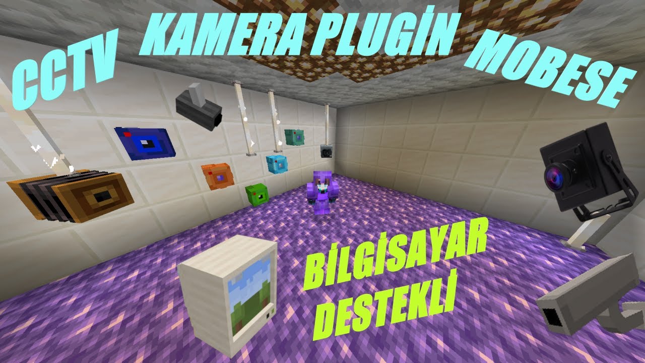 CCTV CAMERA/GÜVENLİK KAMERASI PLUGİN - MİNECRAFT - MOBESE - GÜNCEL ...