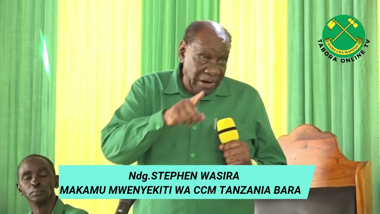 UJUMBE WA NDUGU STEPHEN WASIRA MAKAMU MWENYEKITI WA CCM BARA KWA ...