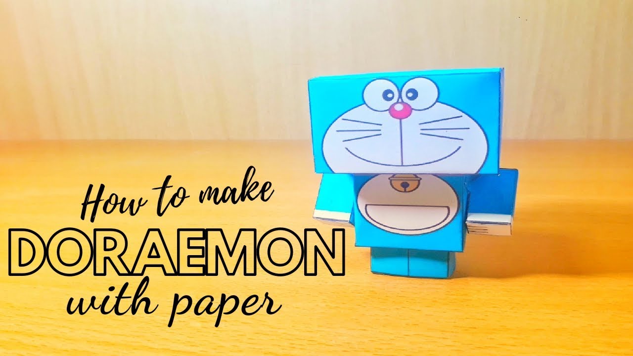 Cách làm Doraemon bằng giấy || How to make Doraemon with paper ...