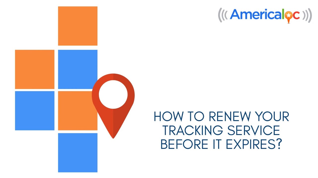 How to renew your Tracking Service before it expires? - YouTube