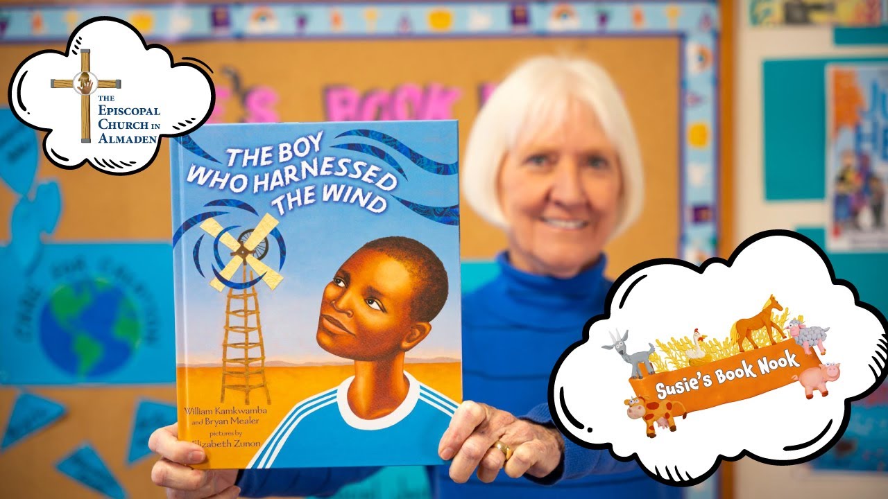 Susie's Book Nook: The Boy Who Harnessed The Wind (2 versions) - YouTube
