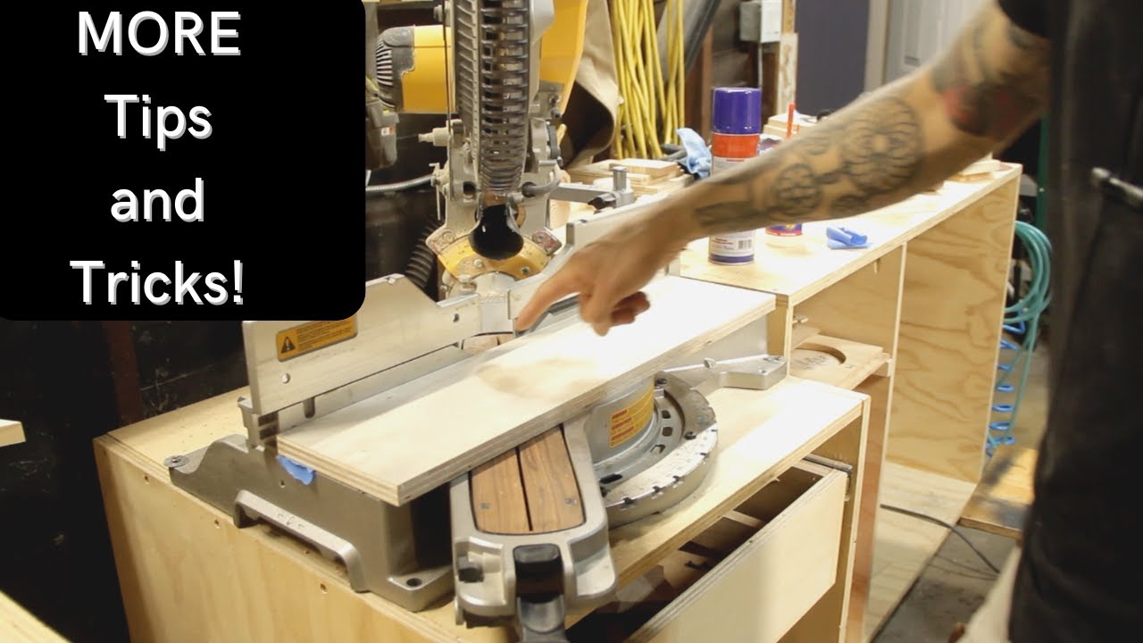 MORE Woodworking Tips and Tricks!!!! - YouTube