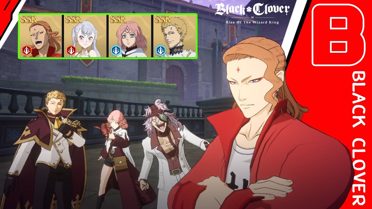 BLACK CLOVER M เซิร์ฟไทย รีวิวทีมคอมโบกับ ครูเฟอโกเรียน ดาเมจลบโล่ที่ดี ...