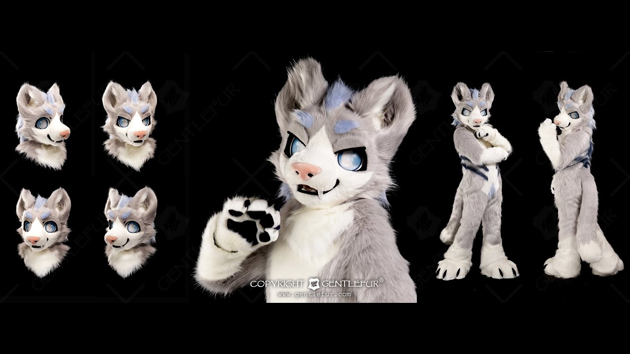 Toony Saber Tiger Fursuit for @Nurfa_Smilodon - YouTube