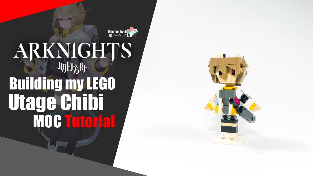 LEGO Arknights Utage Chibi MOC Tutorial | Somchai Ud - YouTube
