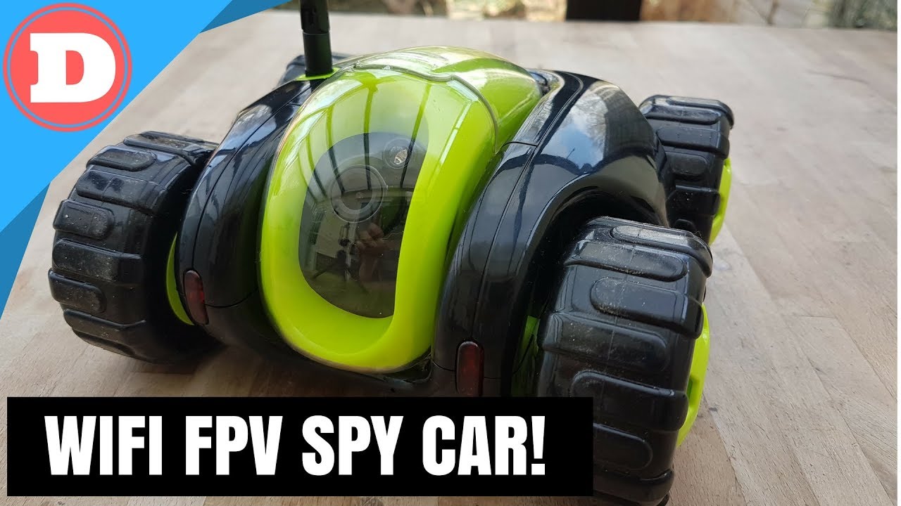WIFI FPV Spy Car - Control with your smartphone! - YouTube
