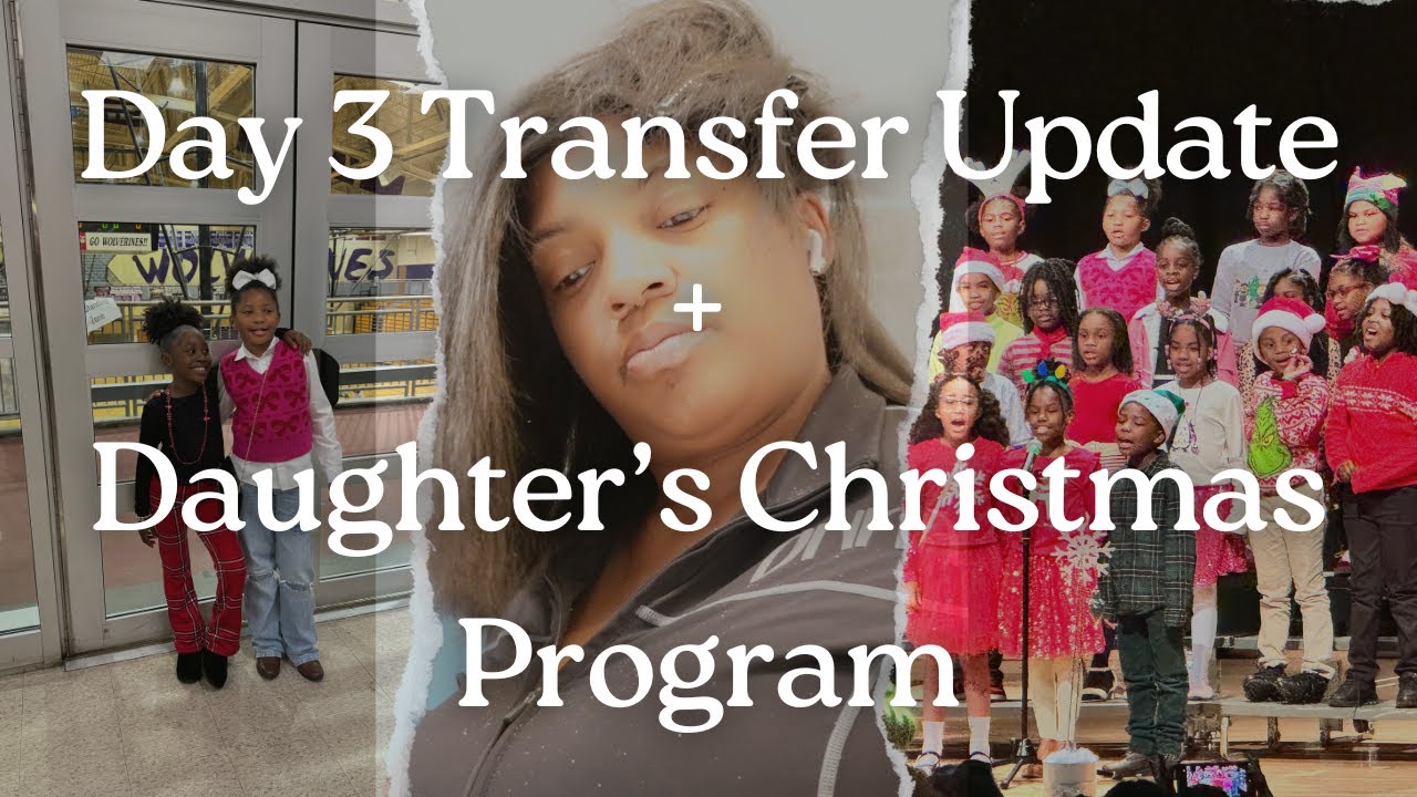Day 3 Embryo Transfer Update & My Daughter’s Christmas Program! - YouTube