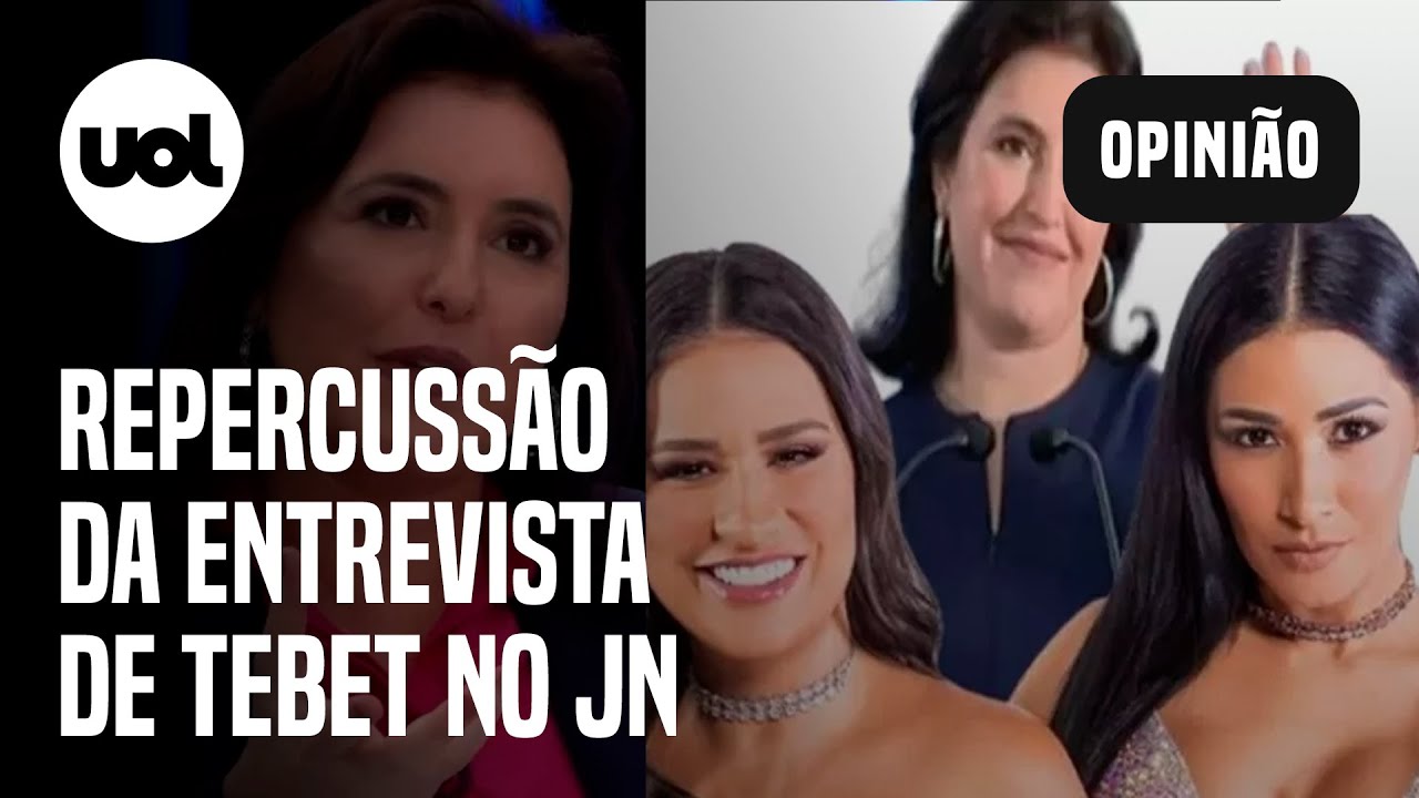 Simone Tebet no Jornal Nacional repercute nas redes com memes e ...