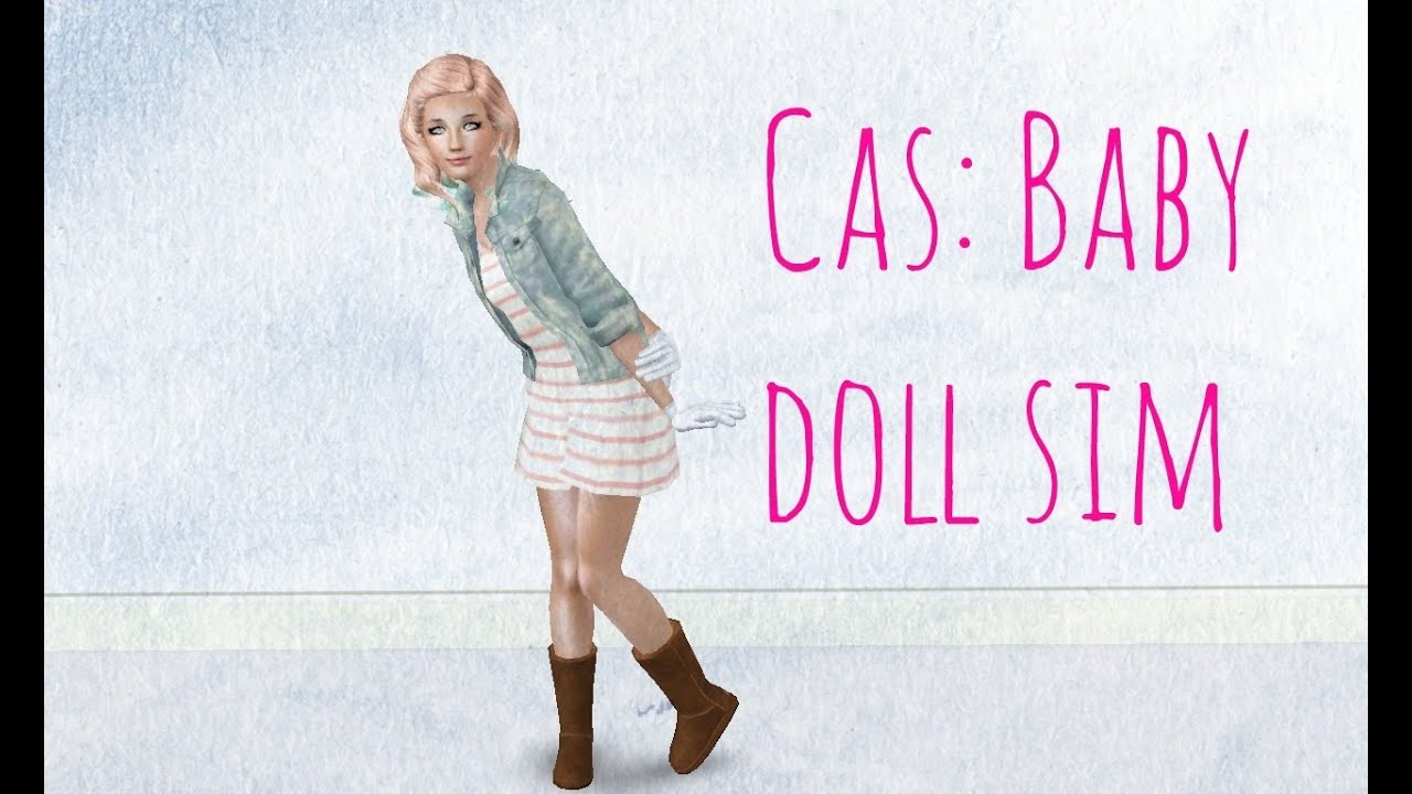 The Sims 3 CAS: Baby doll sim - YouTube