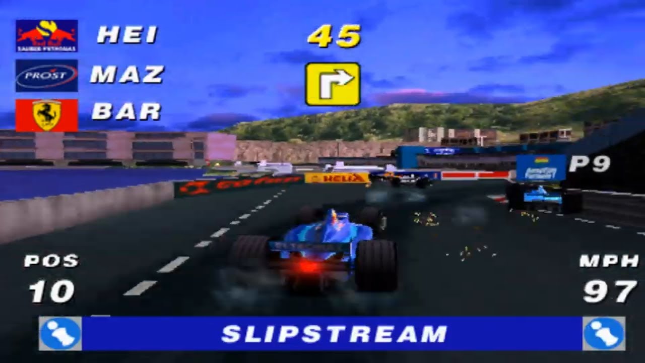Formula One Arcade - Sony PlayStation - Kimi Räikkönen - Monaco ...