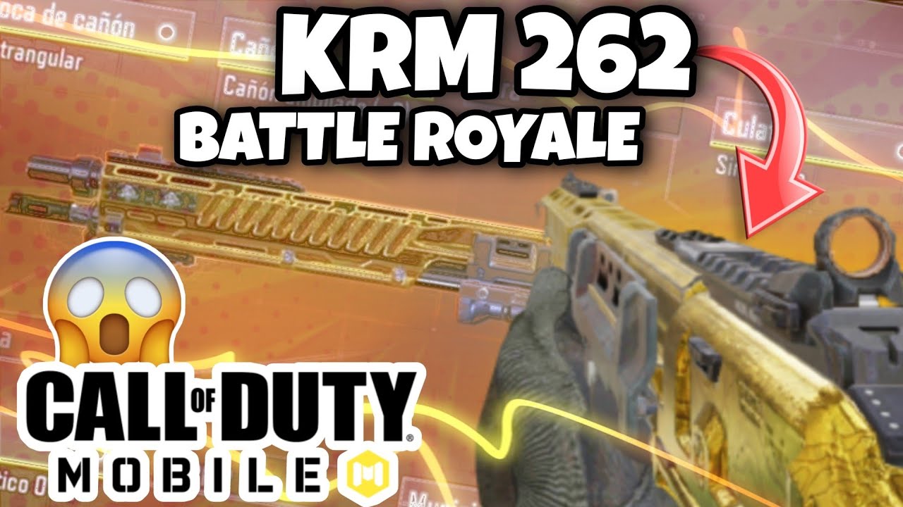 La MEJOR CONFIGURACION para la KRM-262 Call Of Duty Mobile Battle Royale - YouTube